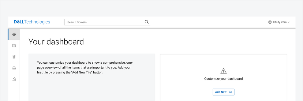 Empty State - Dell Design System