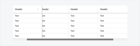 Table - Dell Design System