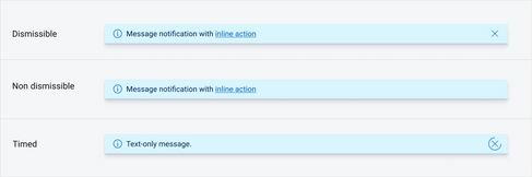 Message Bar - Dell Design System