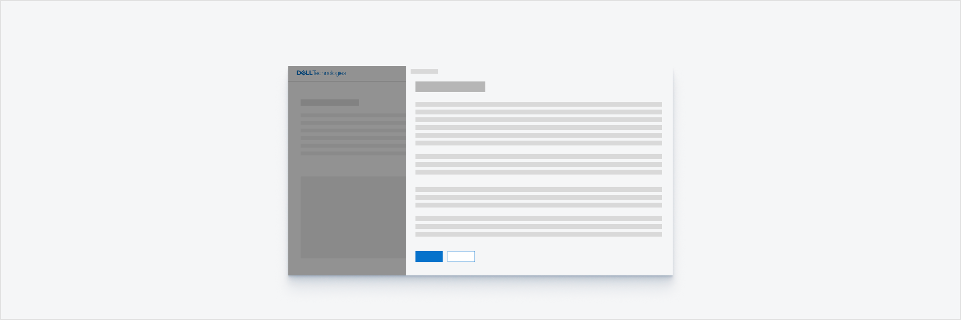 Overlay - Dell Design System
