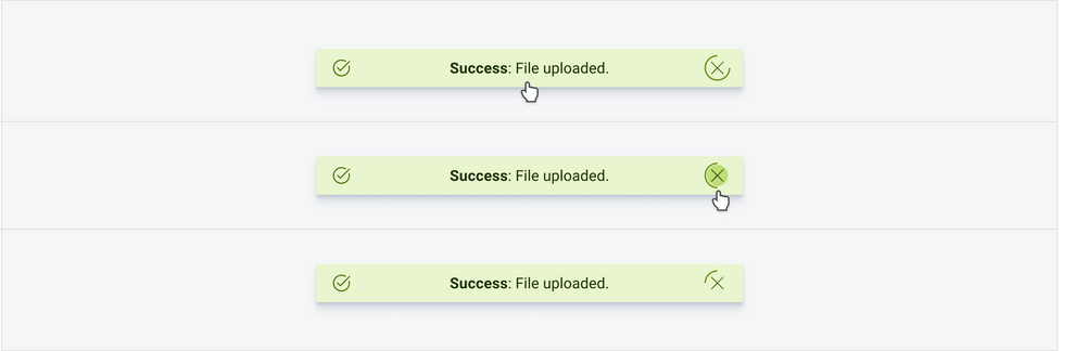 Message Bar - Dell Design System