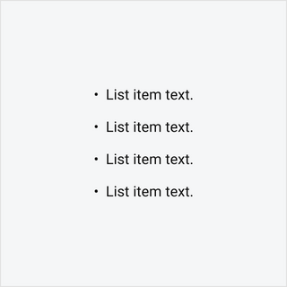 List - Dell Design System