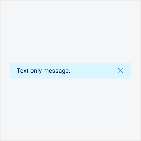 Message Bar - Dell Design System