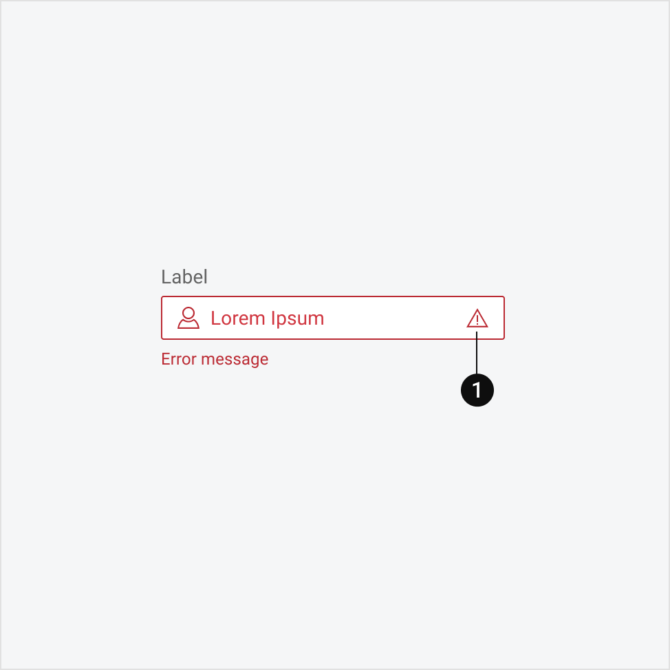 Text Input Dell Design System