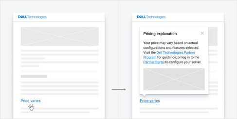 Popover - Dell Design System